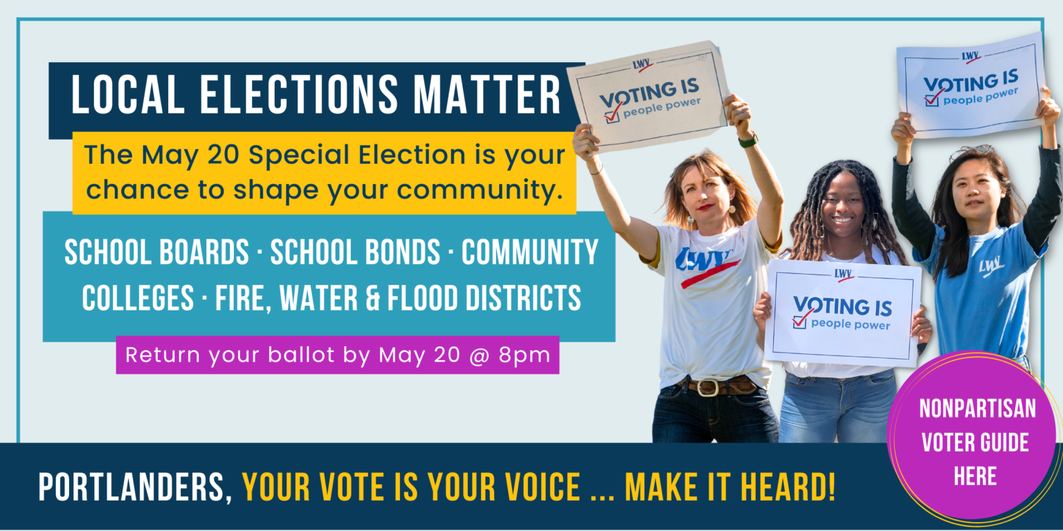 May 2025 Voter's Guide: Election Resources for Portland-area Voters ...